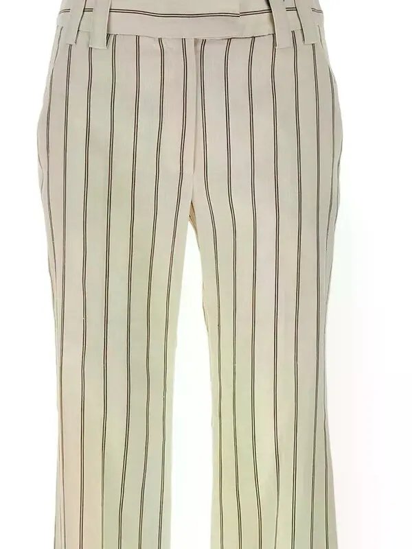 Marella Pinstripe Flared Trousers