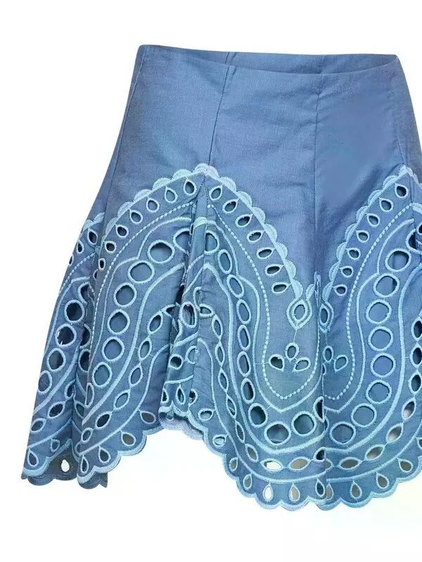 Charo Ruiz Ibiza Dune Broderie-anglaise Shorts
