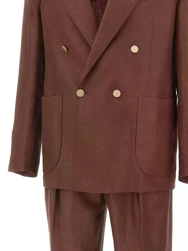 BRIGLIA 1949 Bolgheri Double-breasted Wool Suit