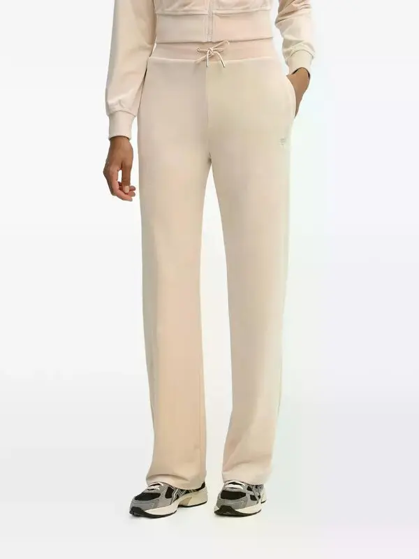 Guess Velvet Track Pants - Neutrals