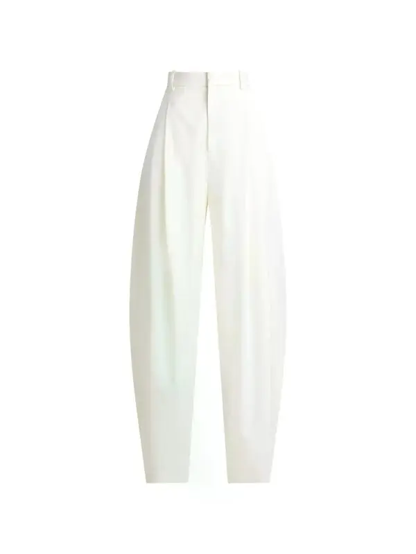 Ralph Lauren Harlo Pleated Trousers - Neutrals