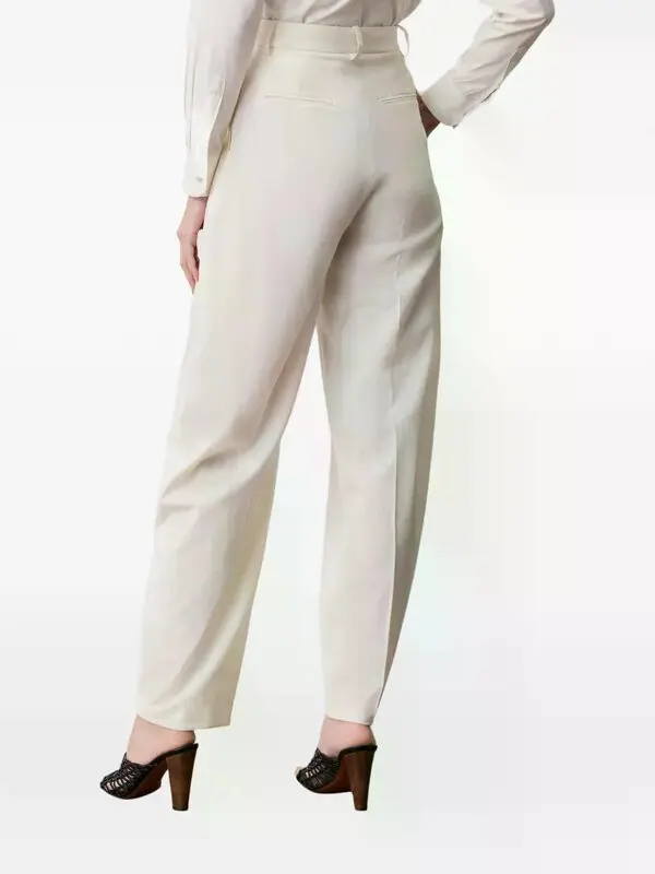 Ralph Lauren Harlo Pleated Trousers - Neutrals