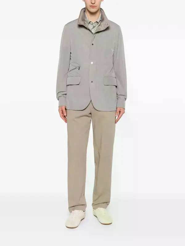 MOORER Zip Jacket - Grey