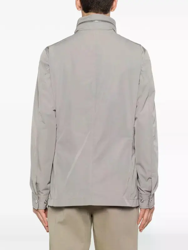 MOORER Zip Jacket - Grey