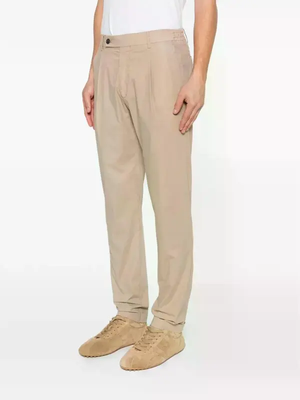 BERWICH Pleated Cuffed Trousers