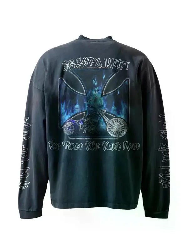 GREEDY UNIT Long-sleeved Sweatshirt