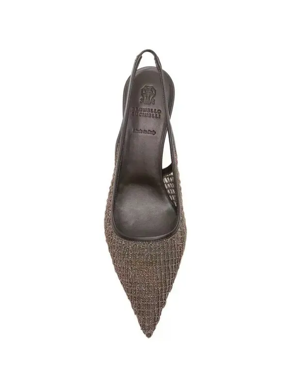 Brunello Cucinelli Monili-embellished Pumps