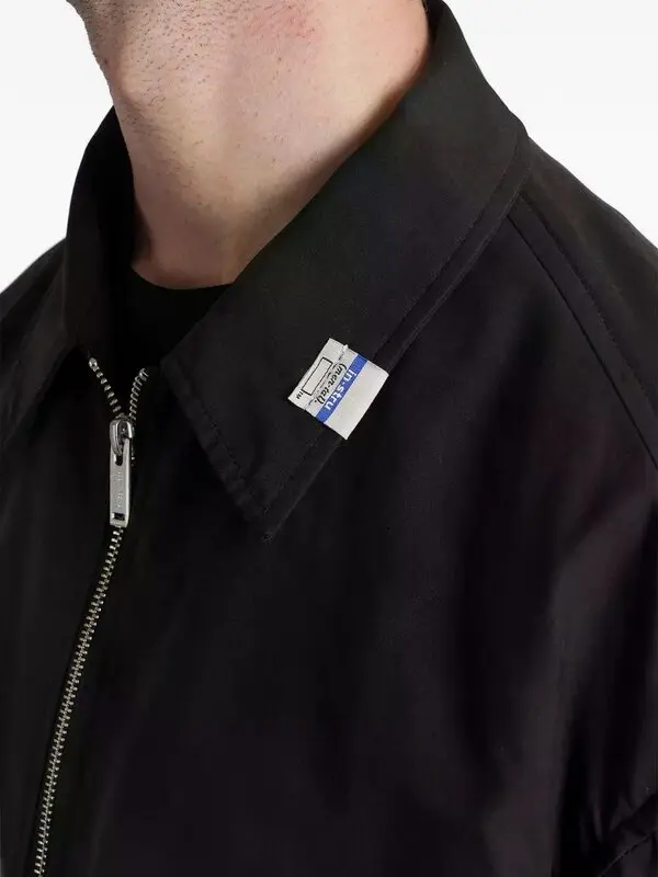 Mihara Yasuhiro Logo-patch Zip-up Jacket