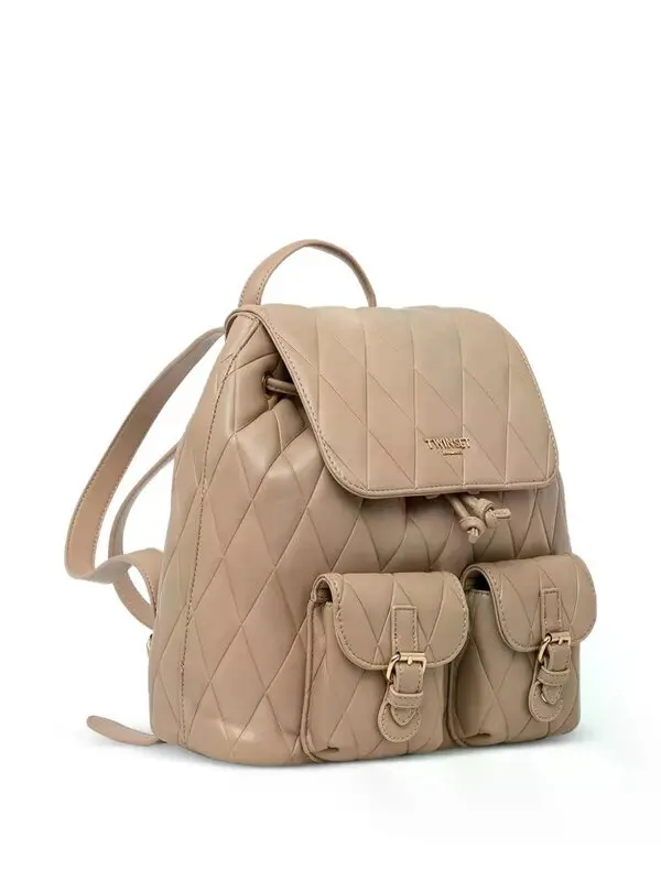 TWINSET Quilted Leather Backpack