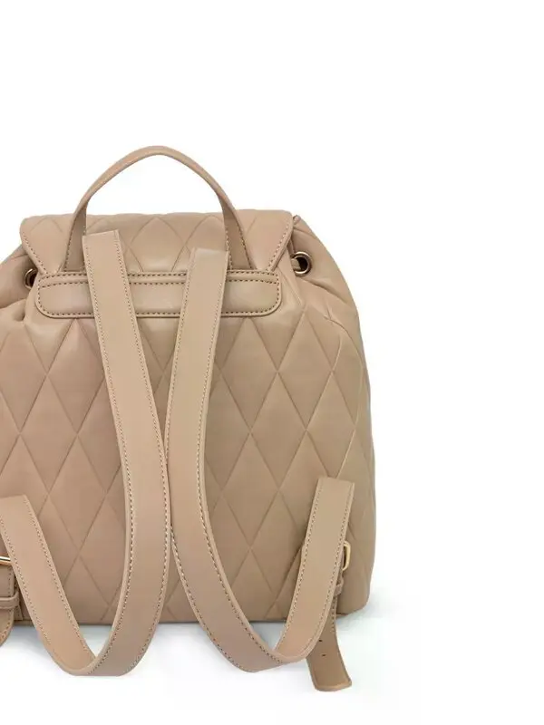 TWINSET Quilted Leather Backpack