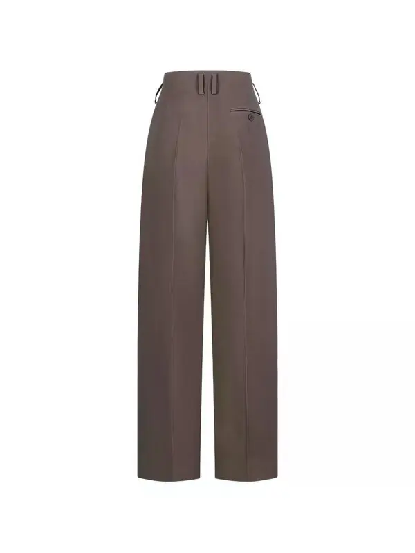 Magda Butrym Pleated Wide Leg Trousers