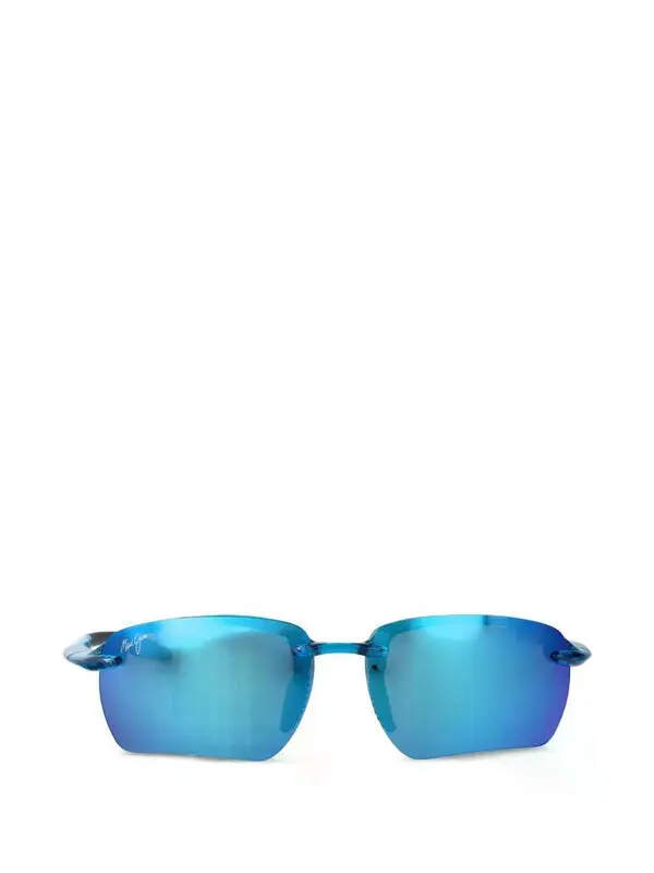 Maui Jim Breakwall Rimless Sunglasses - Blue