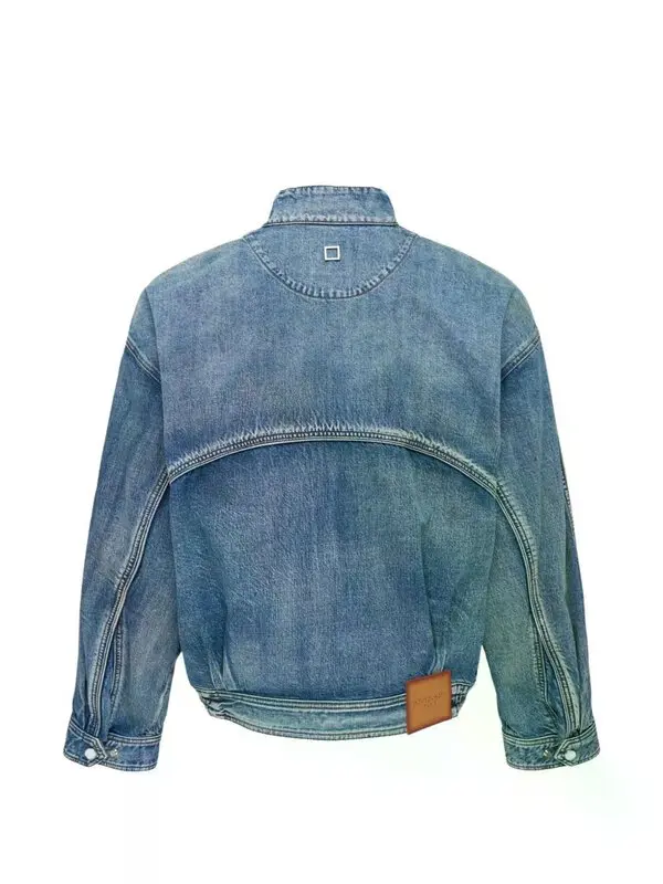 WOOYOUNGMI Stand-collar Denim Jacket