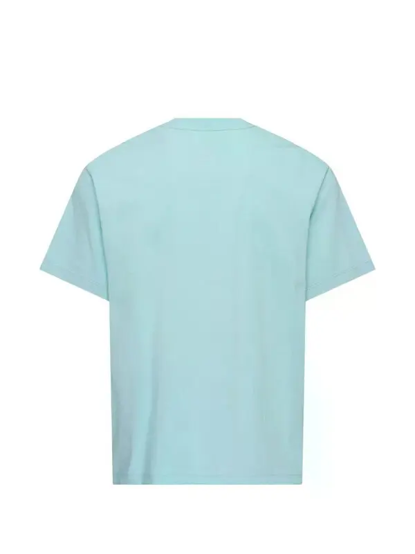 VOWELS Floral-embroidered T-shirt