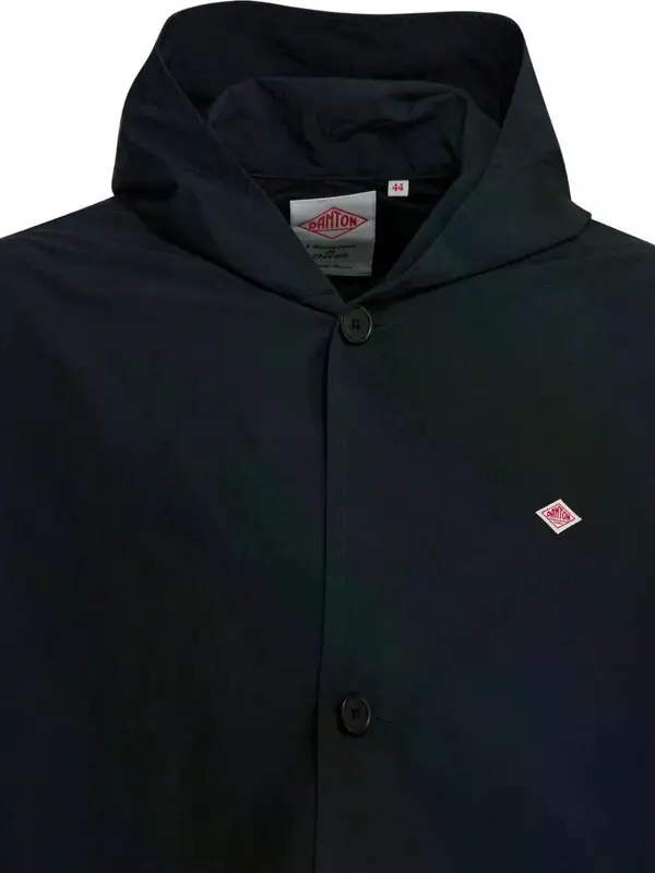 DANTON Logo-patch Hooded Coat