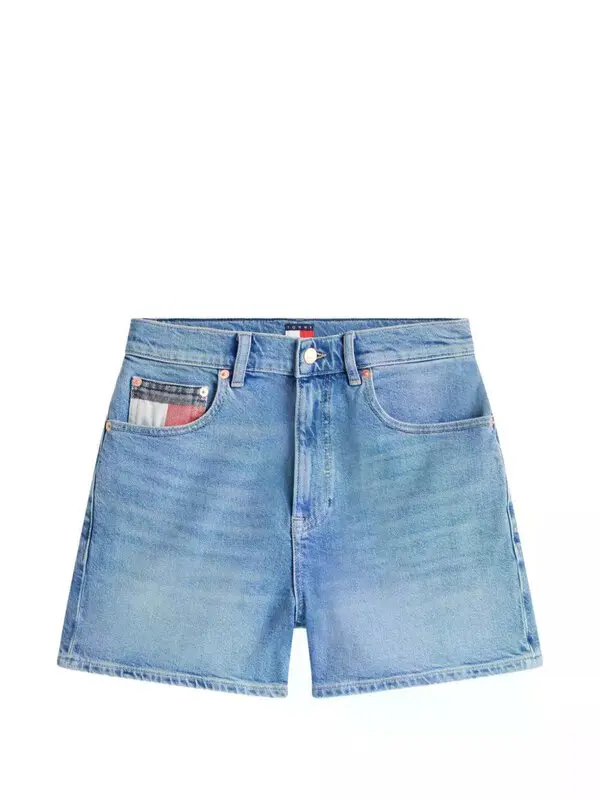 Tommy Hilfiger Logo-patch Denim Shorts