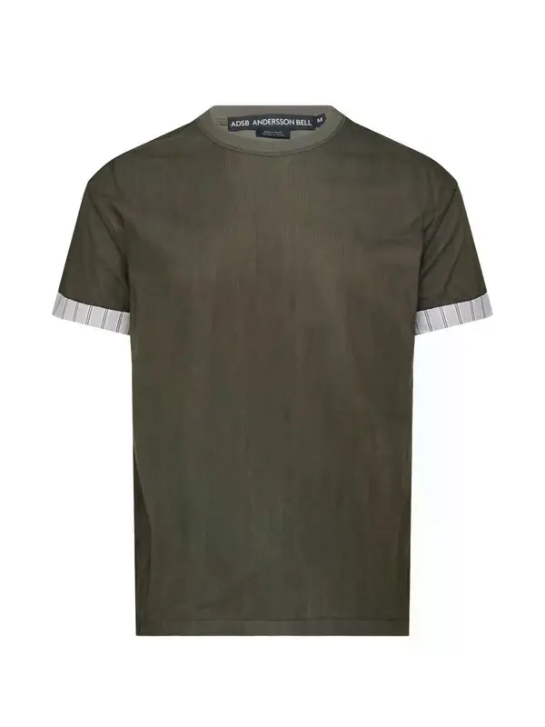 Andersson Bell Overlay Roll-up Cuffs T-shirt