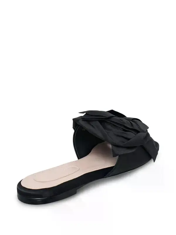 Simone Rocha Pressed Rosette Sandals - Black