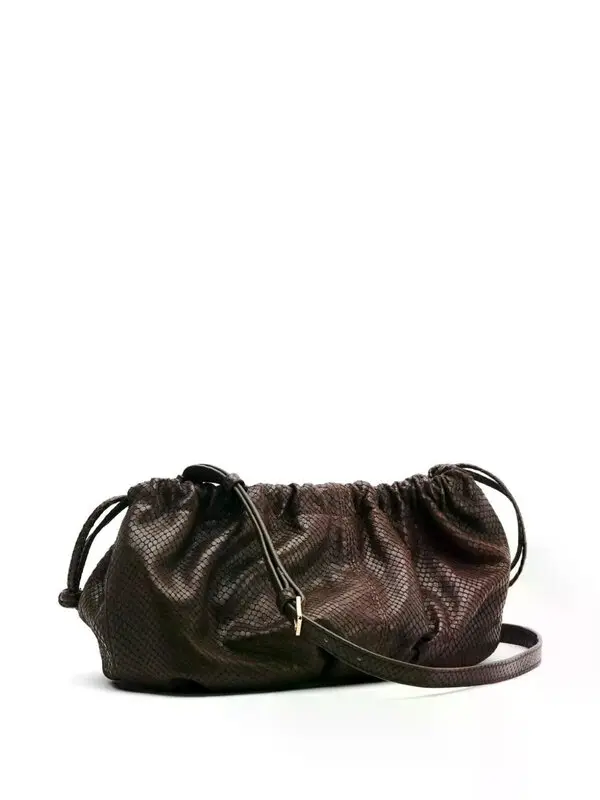 Patrizia Pepe Gathered Clutch Bag