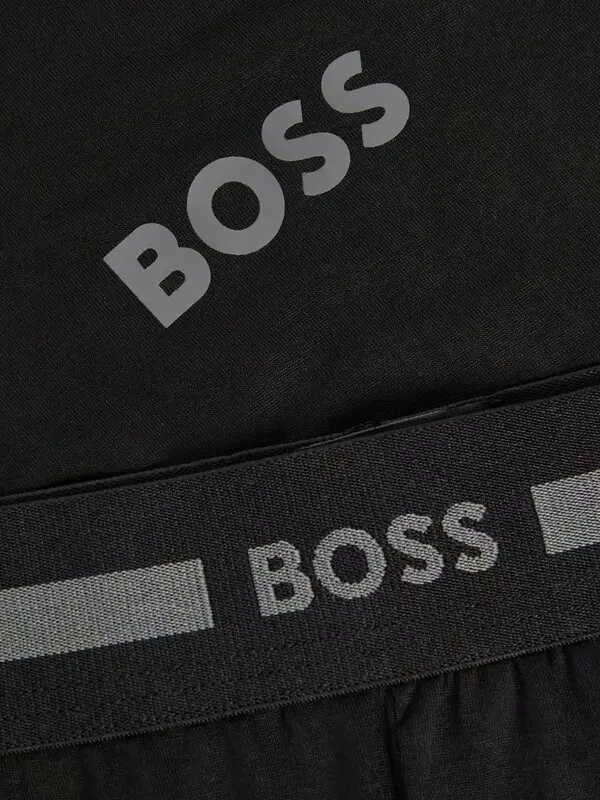 BOSS Logo-print Pyjamas Set