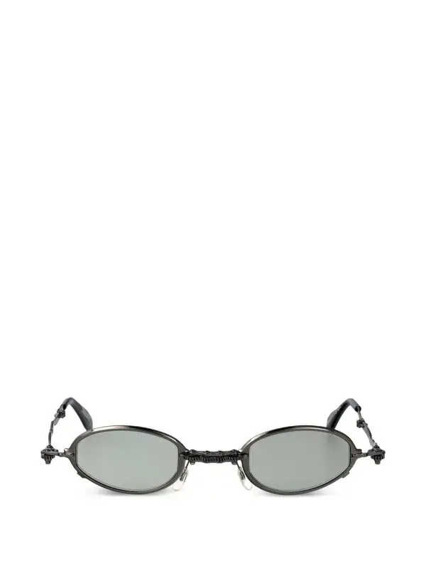 KUBORAUM Geometric-frame Sunglasses - Grey