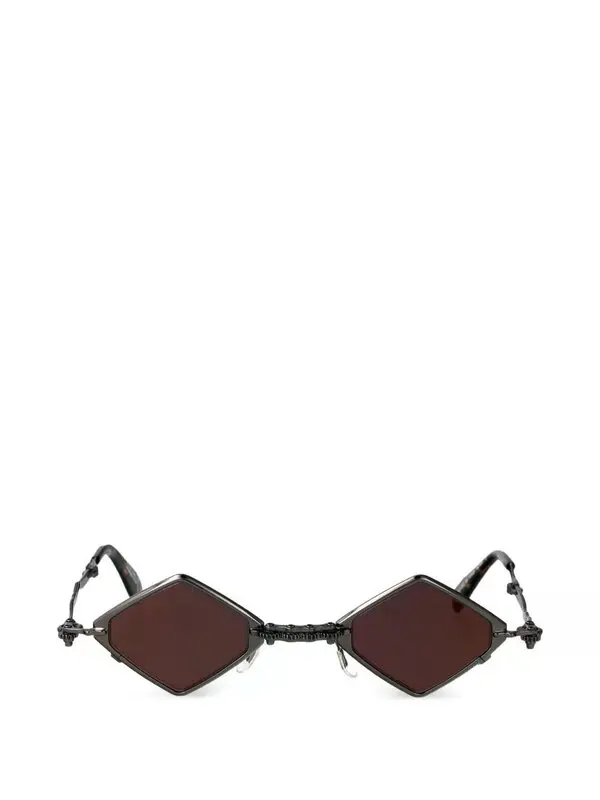 KUBORAUM Geometric-frame Sunglasses - Grey