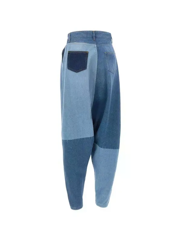 Coperni Sarouel Patchwork Jeans