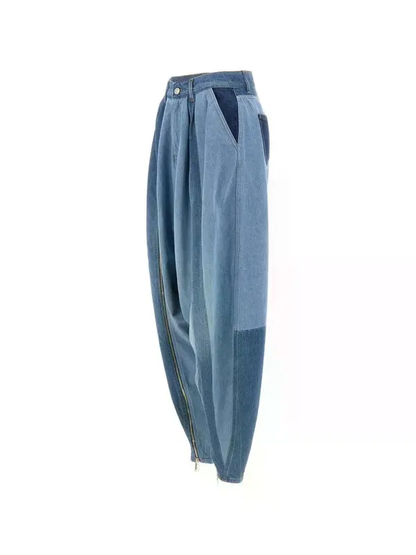 Coperni Sarouel Patchwork Jeans