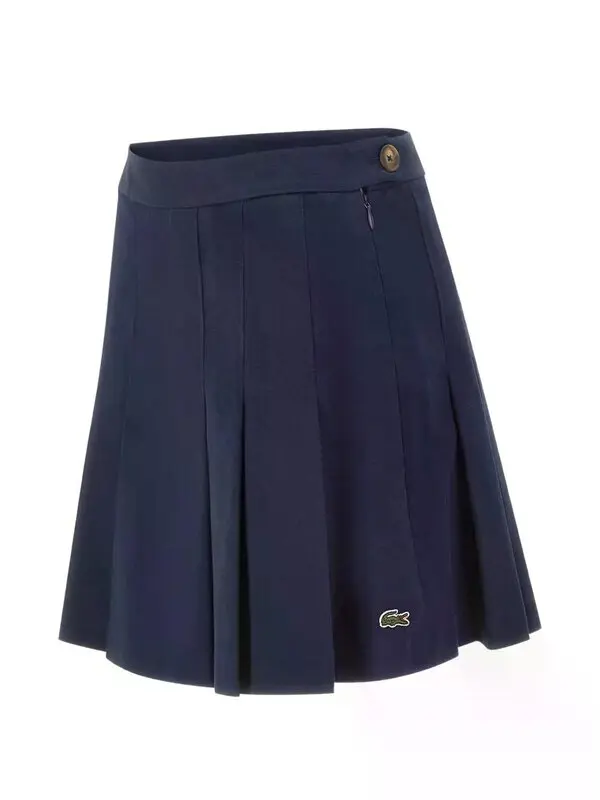Lacoste Pleated Gabardine Skirt