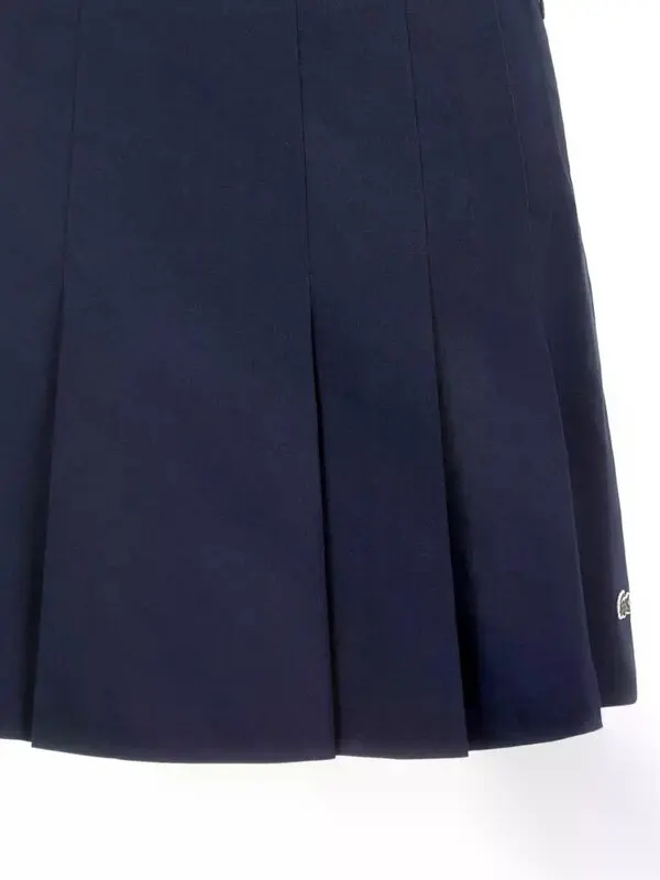 Lacoste Pleated Gabardine Skirt
