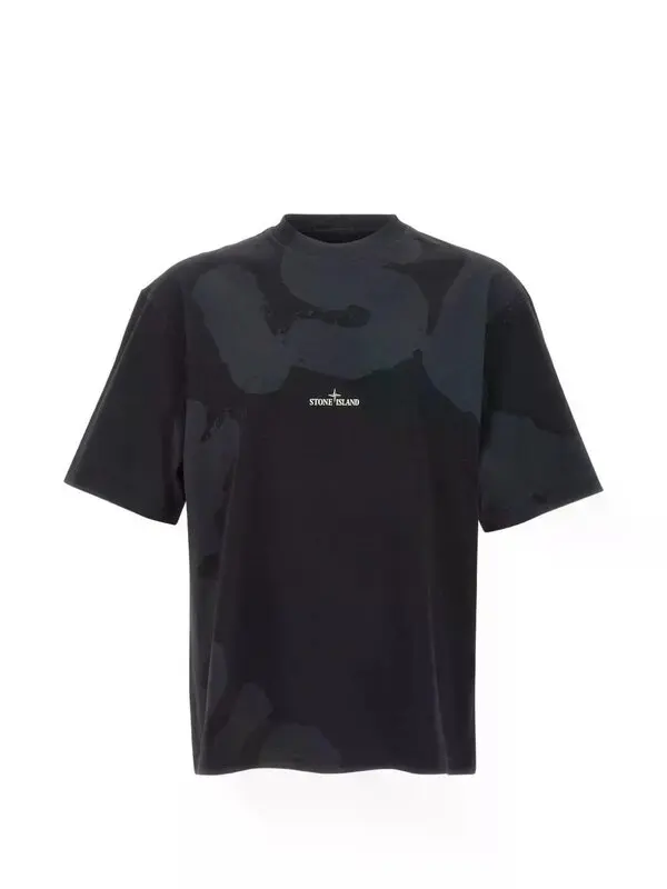 Stone Island Compass-logo Printed T-shirt