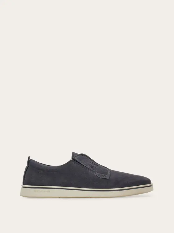 FERRAGAMO Derby Slip-on - Grey