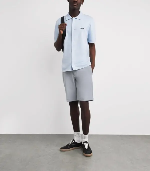 BOSS Commuter Slim Shorts - Grey