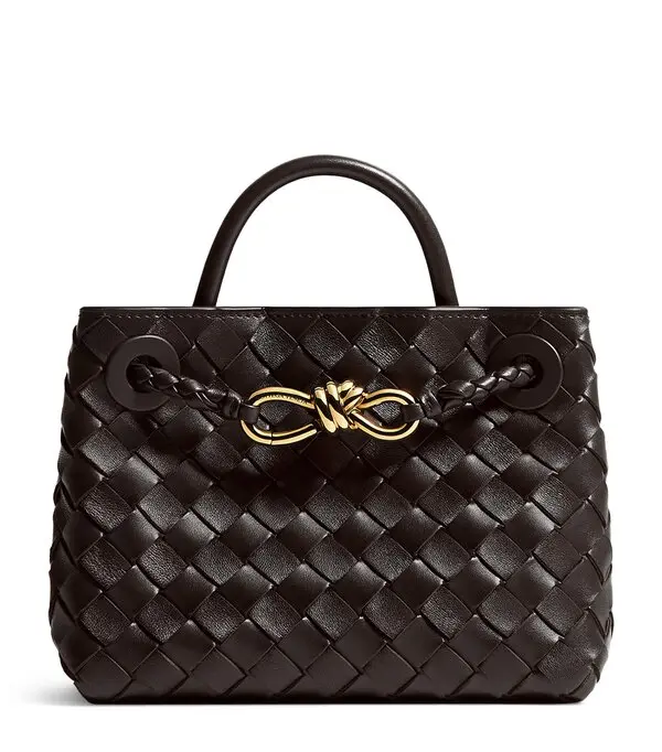Bottega Veneta Mini Leather Andiamo Top-handle Bag