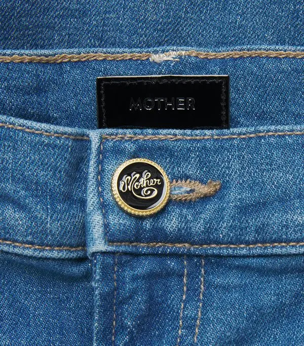 MOTHER The Hustler Stashed Roller Sneak Jeans