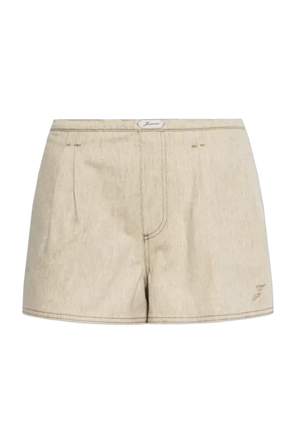 Jacquemus Amelo Shorts - Beige