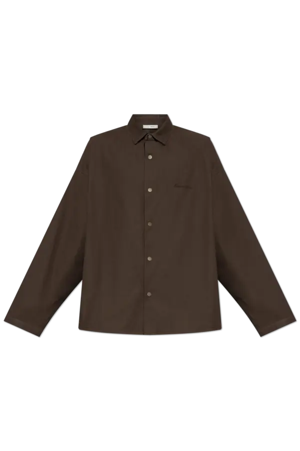 Fear Of God Oversize' Shirt - Brown