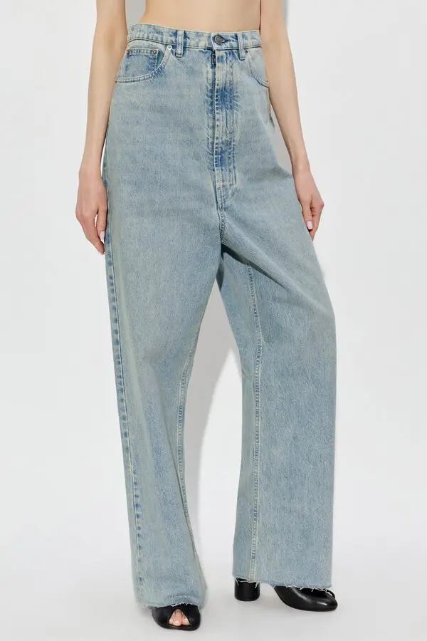 MAISON MARGIELA High-waisted Jeans - Blue