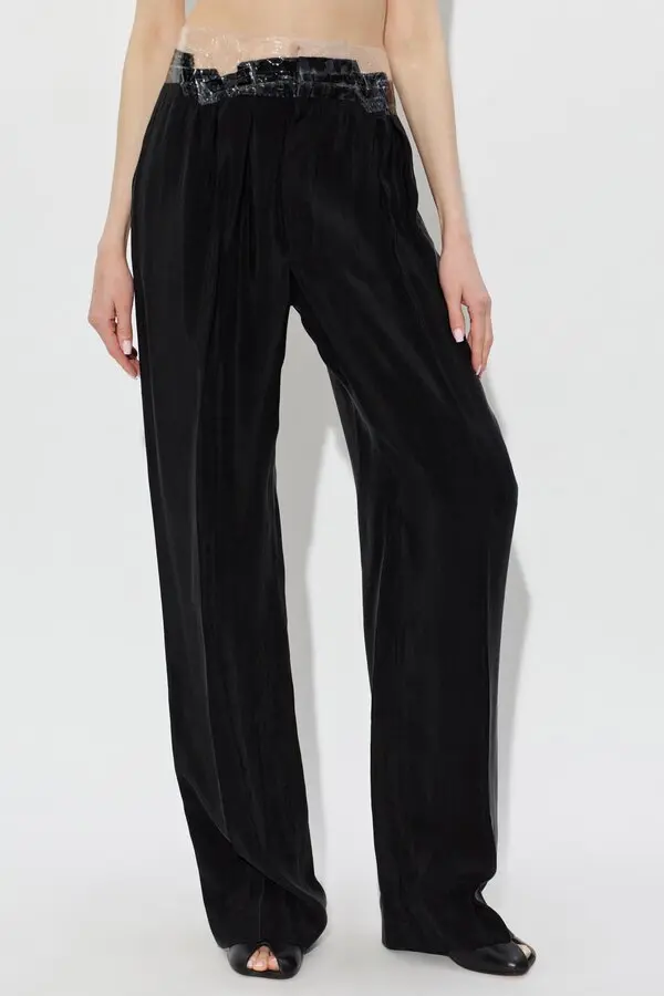 MAISON MARGIELA Pleated Trousers