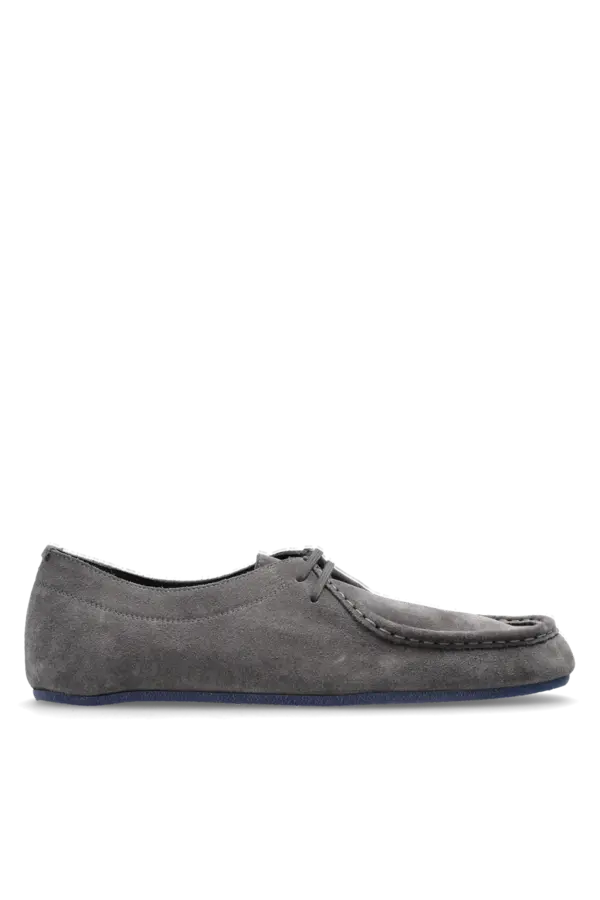 JIL SANDER Suede Loafers - Grey