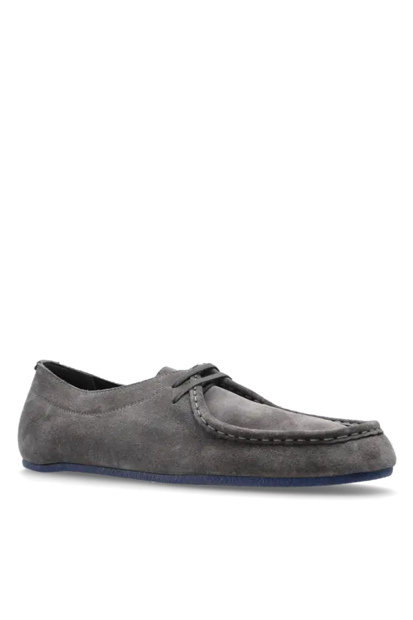 JIL SANDER Suede Loafers - Grey