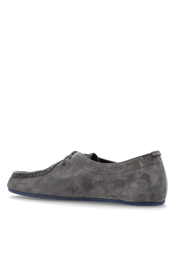 JIL SANDER Suede Loafers - Grey