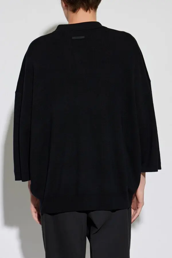 Fear Of God Oversized Wool Polo