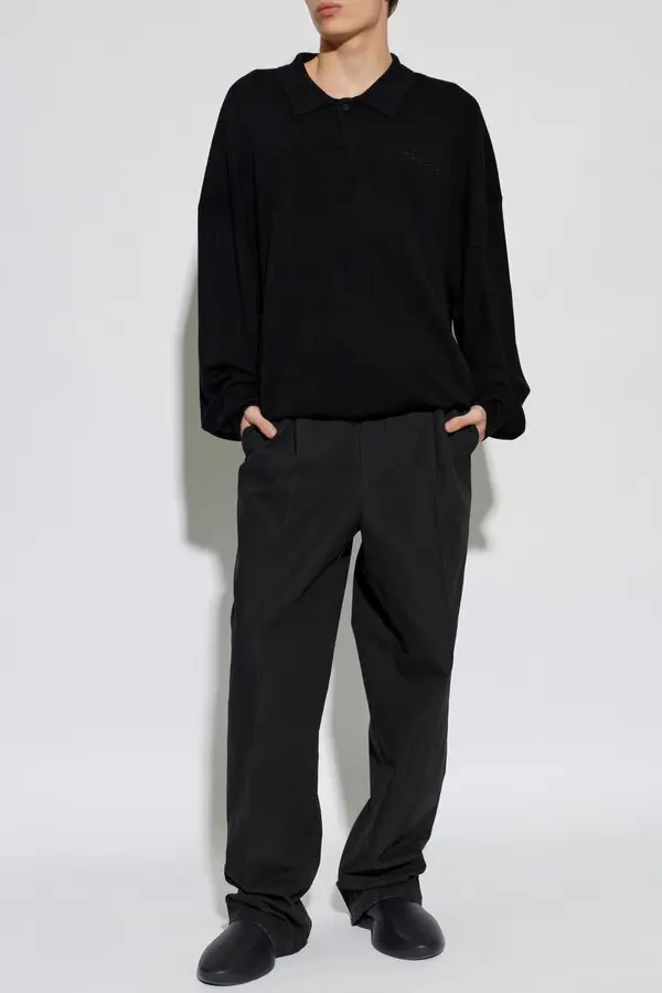 Fear Of God Wool Long-sleeve Polo