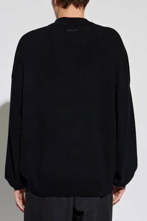 Fear Of God Wool Long-sleeve Polo