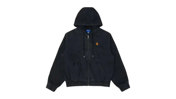 ADER ERROR Zip-up Hoodie - Black