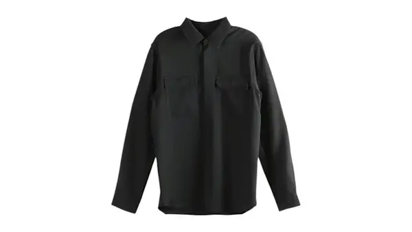 Rick Owens Work Shirt - Black