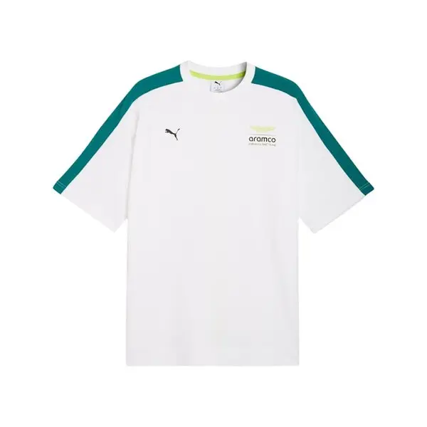 PUMA Aston Martin Aramco Formula 1 Team T7 T-shirt - Puma White