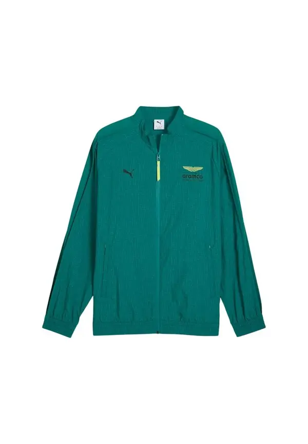 PUMA Aston Martin Aramco Formula 1 Team T7 Oversized Jacket - Green Lux
