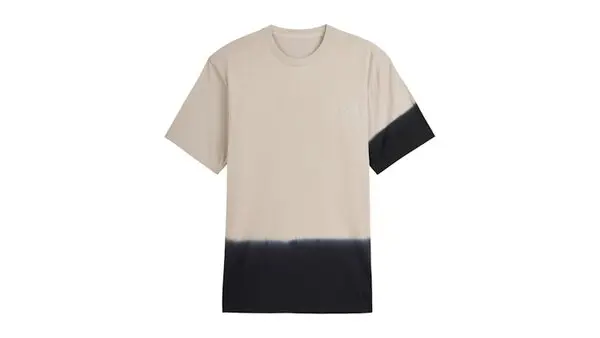 Adidas Y-3 Dipped Regular Fit Tee - Light Brown/black